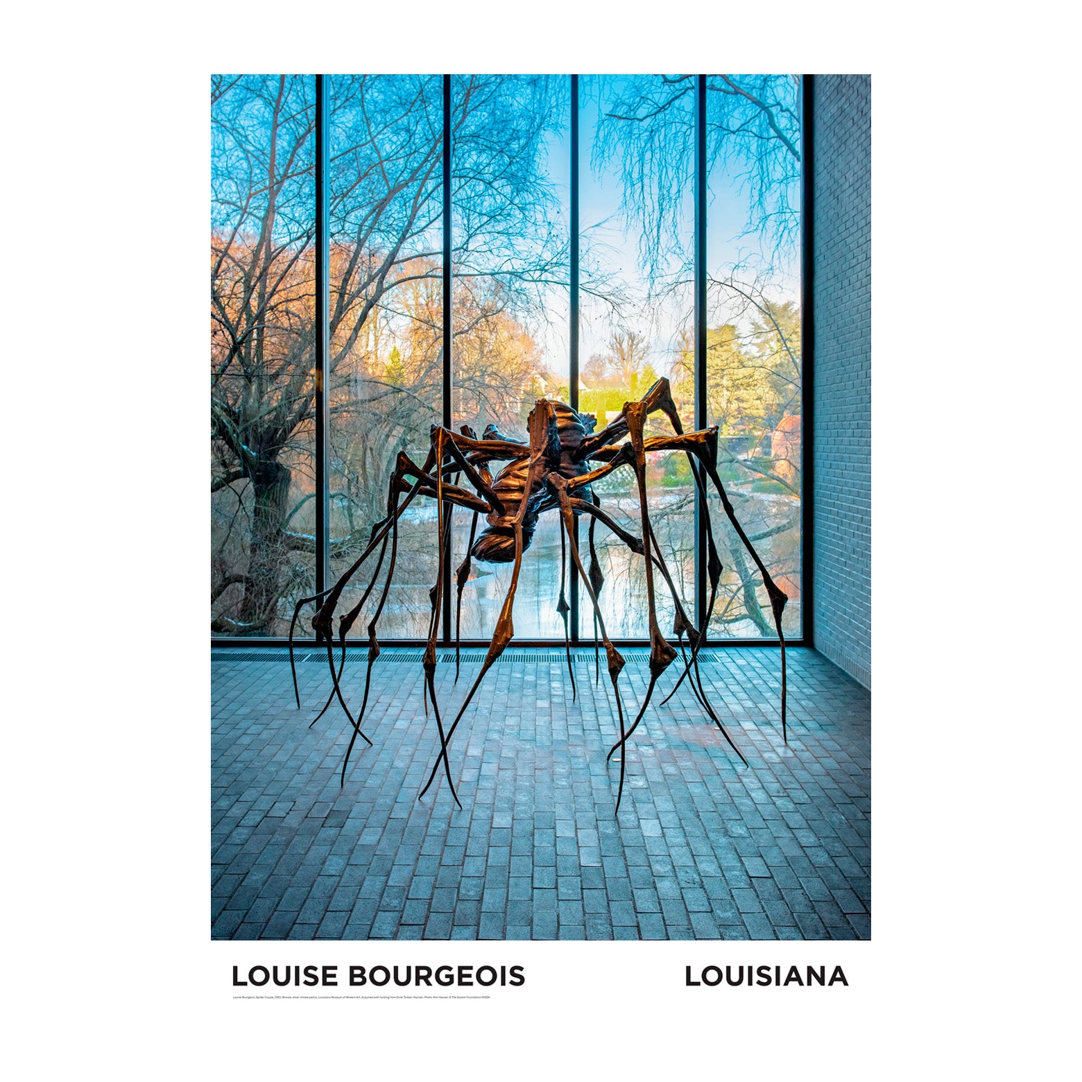 Louise Bourgeois – Spider Couple – Louisiana plakat