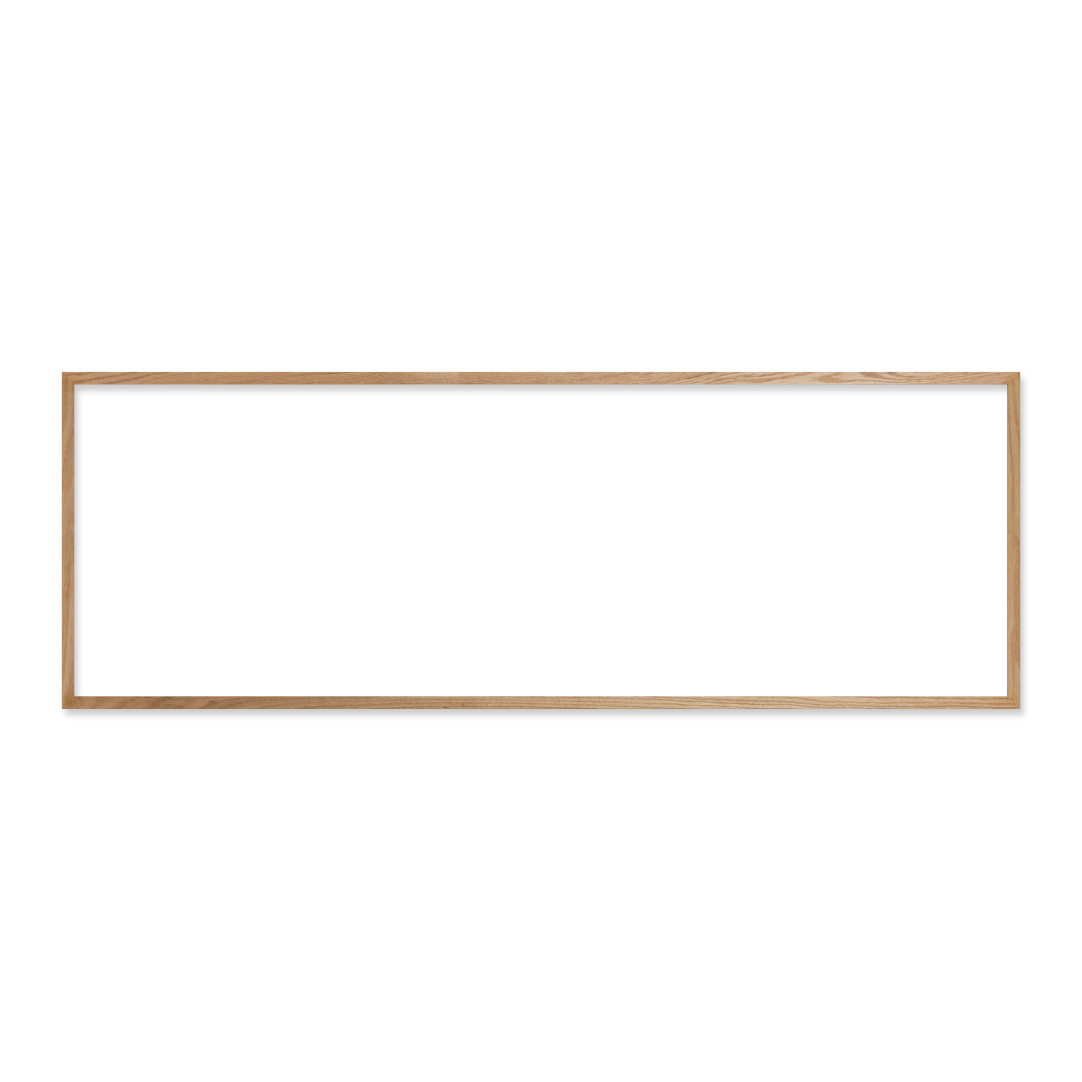 Frame 137 x 46 cm in natural oak - for Louisiana posters