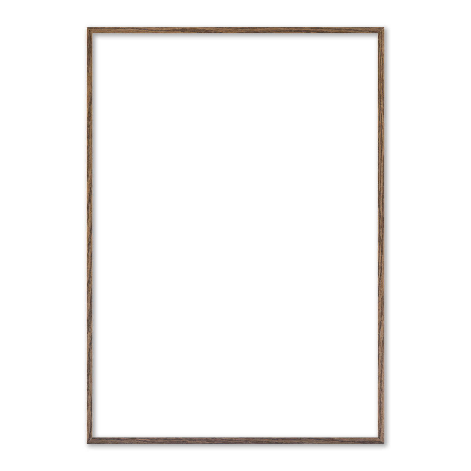 A3 ramme 29,7 x 42 cm i egetræ – røget eg – til Louisiana plakater