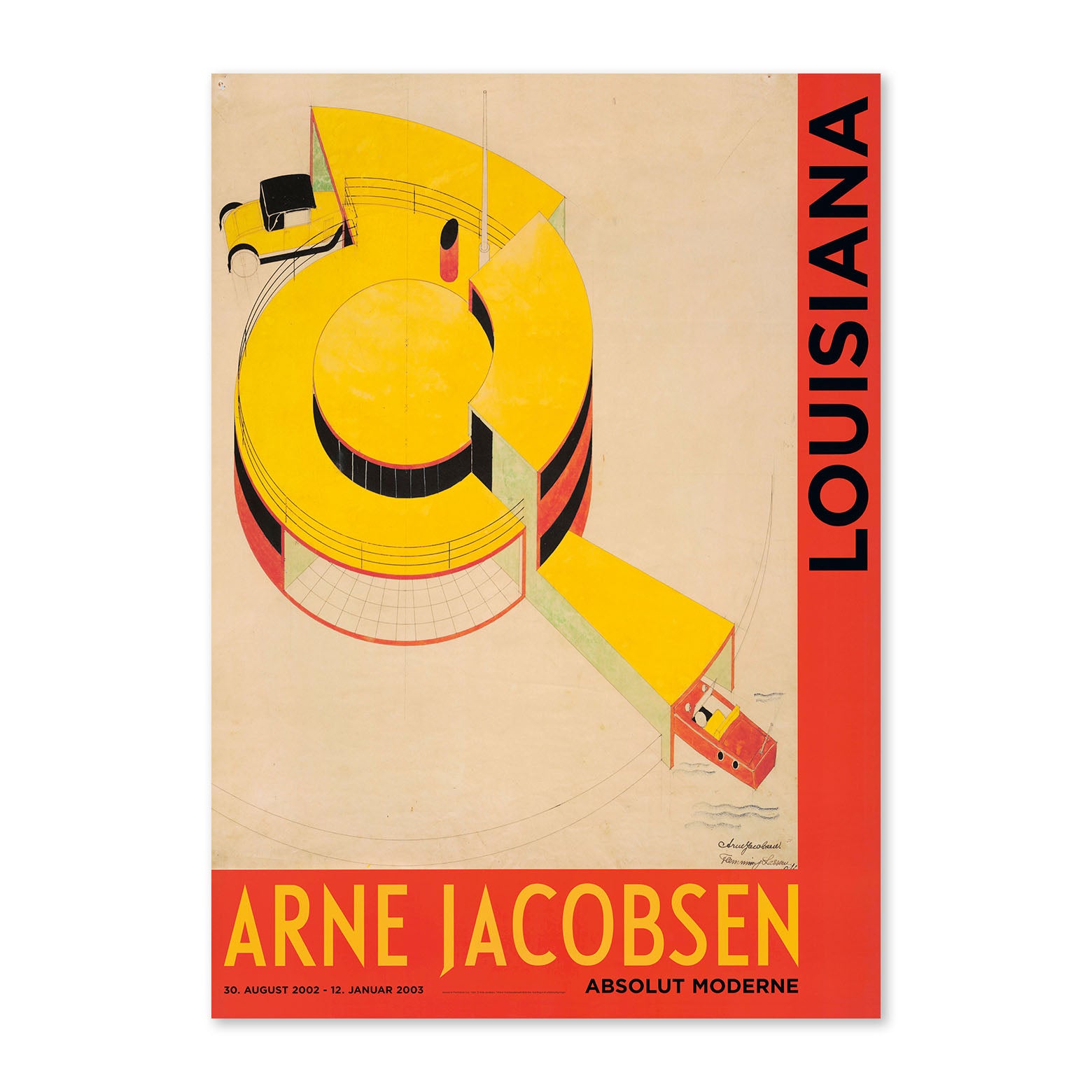 Arne Jacobsen – House of the Future (1929) A2 format – Louisiana Poster