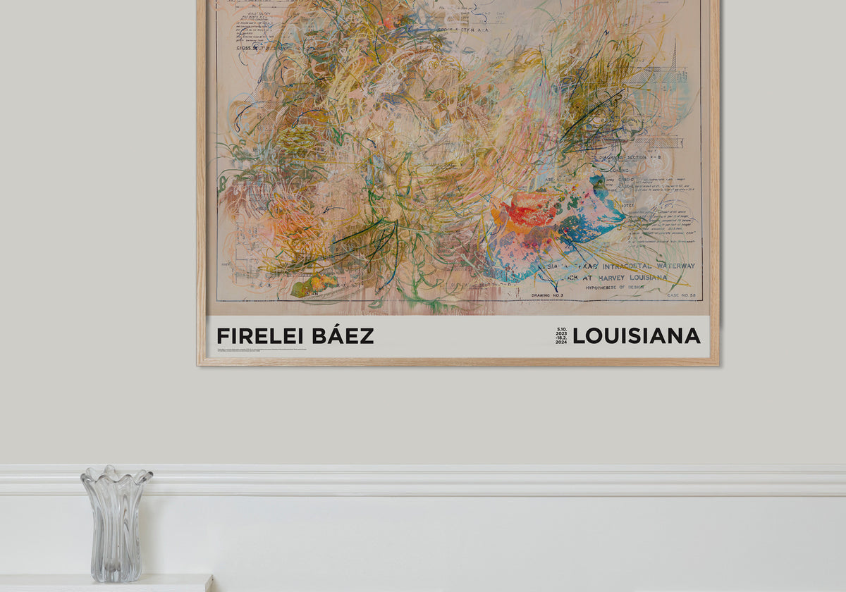 Louisiana poster - Firelei Báez - Re-memory (to be spoken, complete), 2018