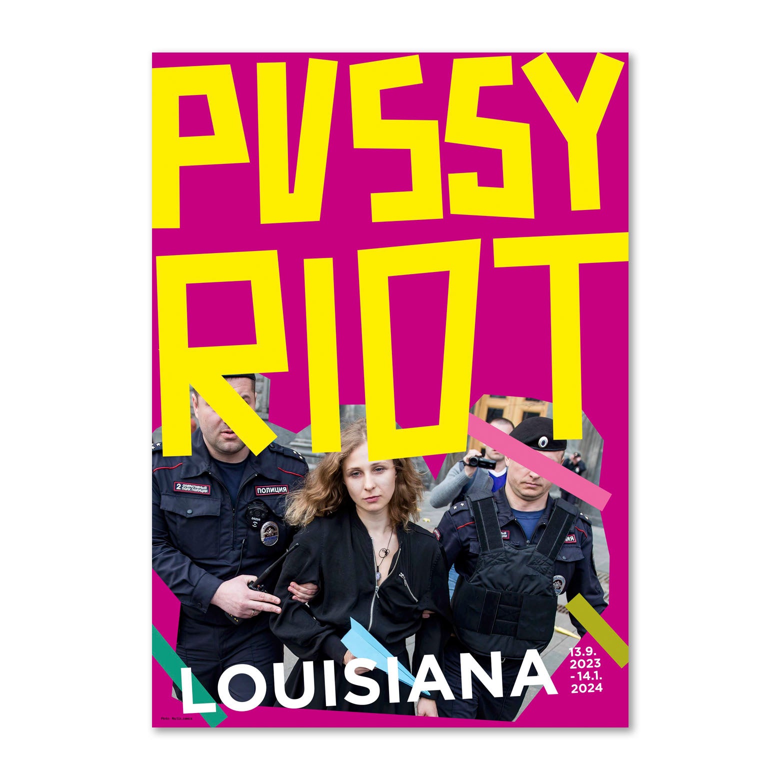 Pussy Riot – Paper Plane – Louisiana Plakat