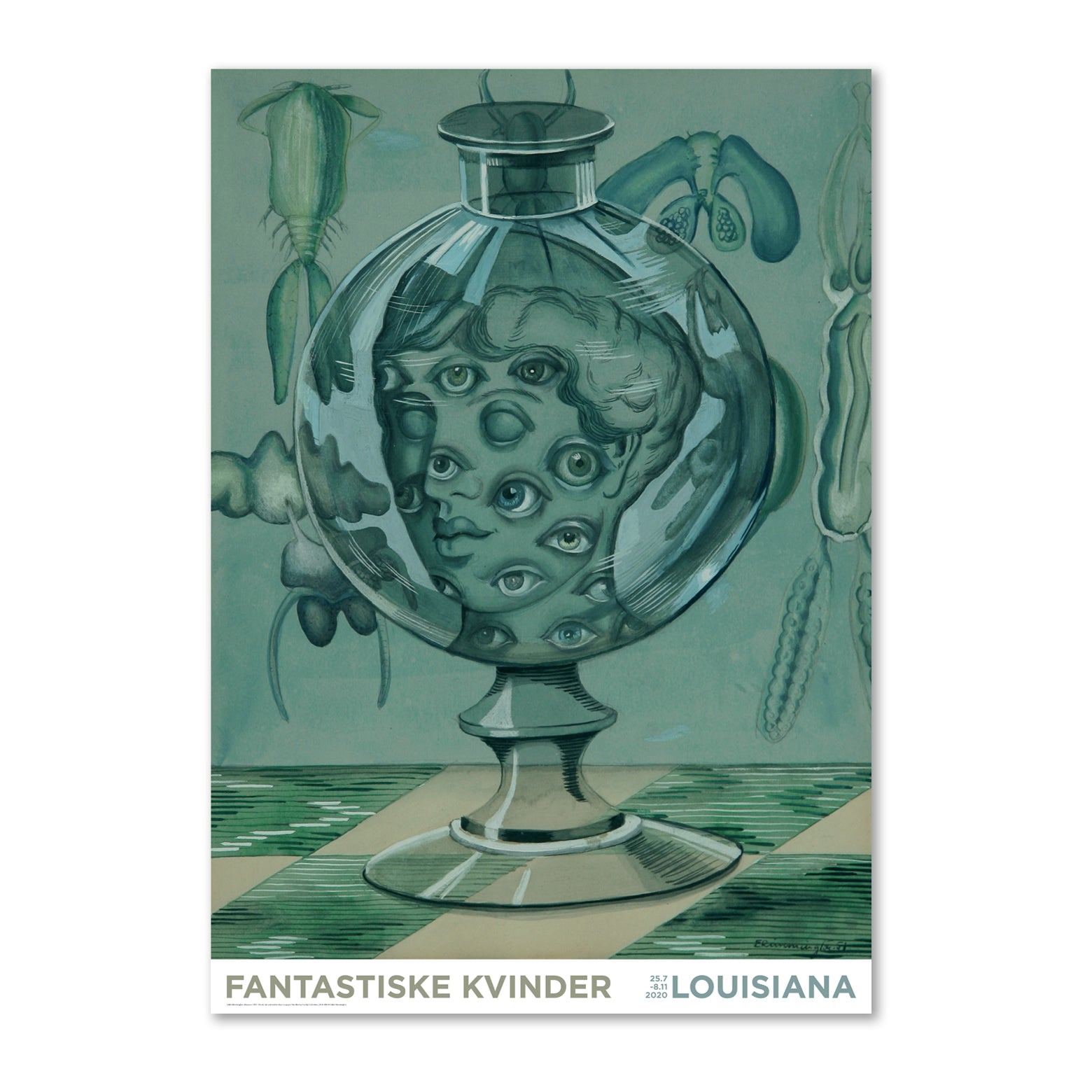 Edith Rimmington - Museum - Louisiana Poster