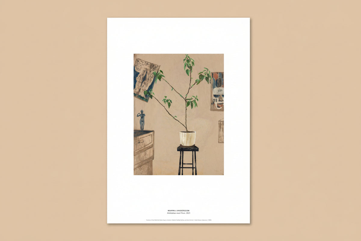 Mamma Andersson – Artefakter med Fikus (2021) – Louisiana Plakat